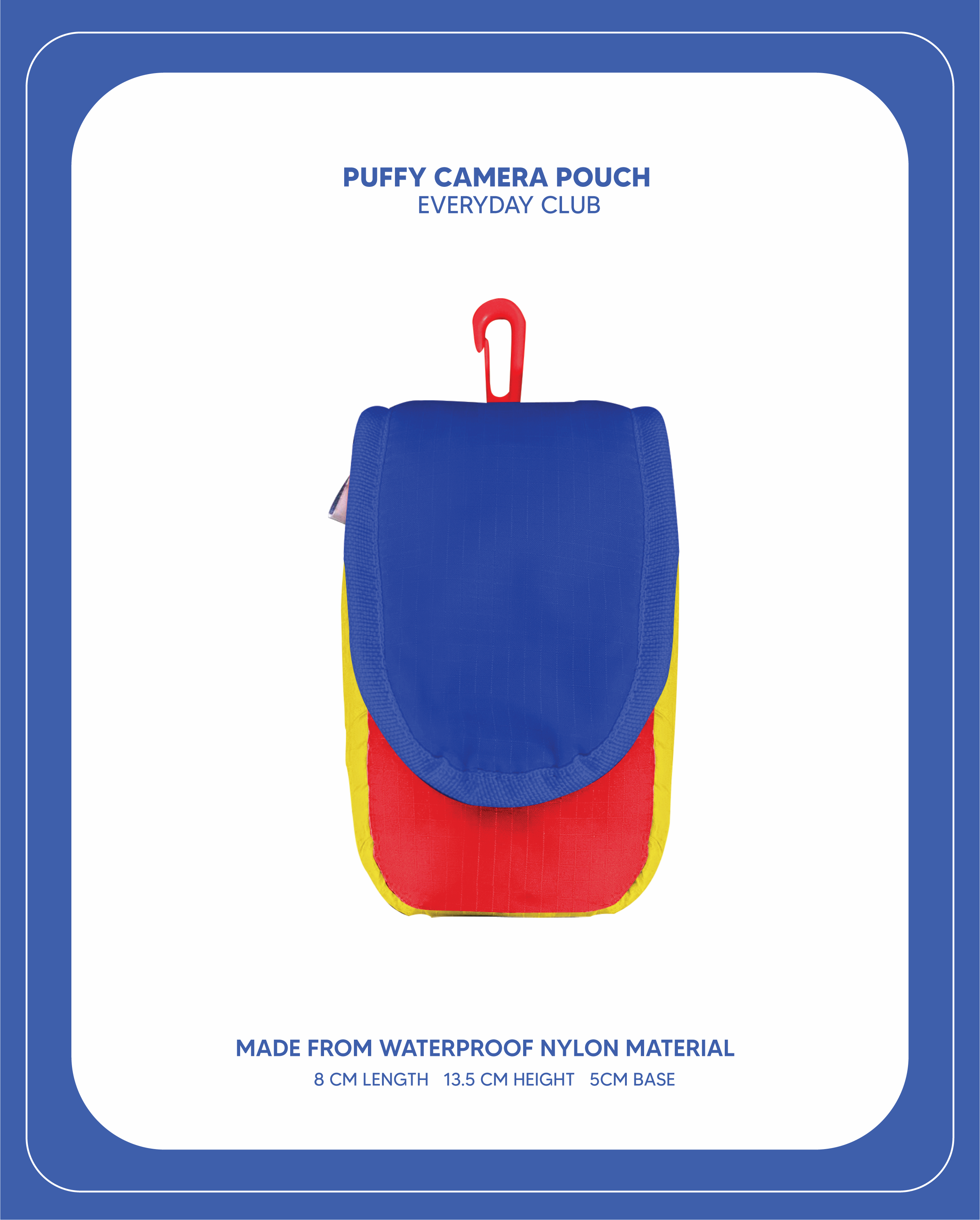 Puffy Camera Pouch (Everyday Club) – the EVERYDAY CLUB