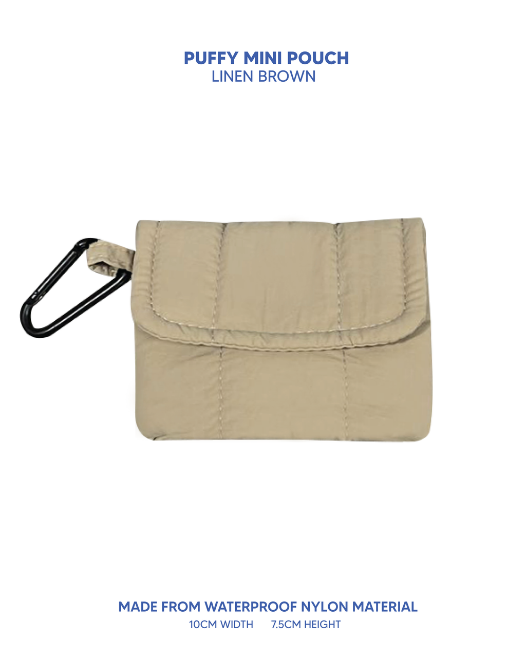 Puffy Mini Pouch – THE EVERYDAY CLUB